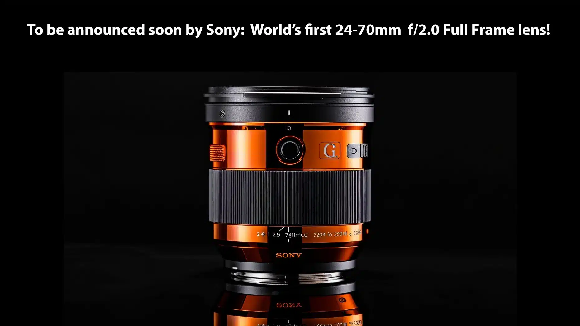 Sony sắp ra mắt Sony 24-70mm f/2.0: Lịch sử mới được viết? | BNCamera